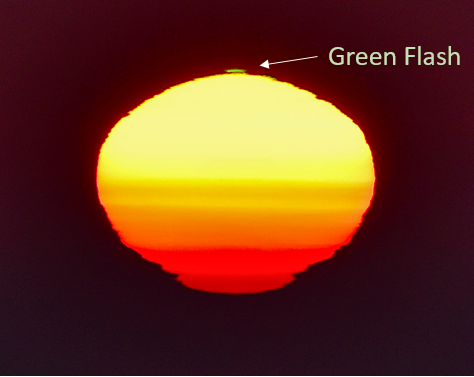 Green Flash ｜Hong Kong Observatory(HKO)｜Educational Resources
